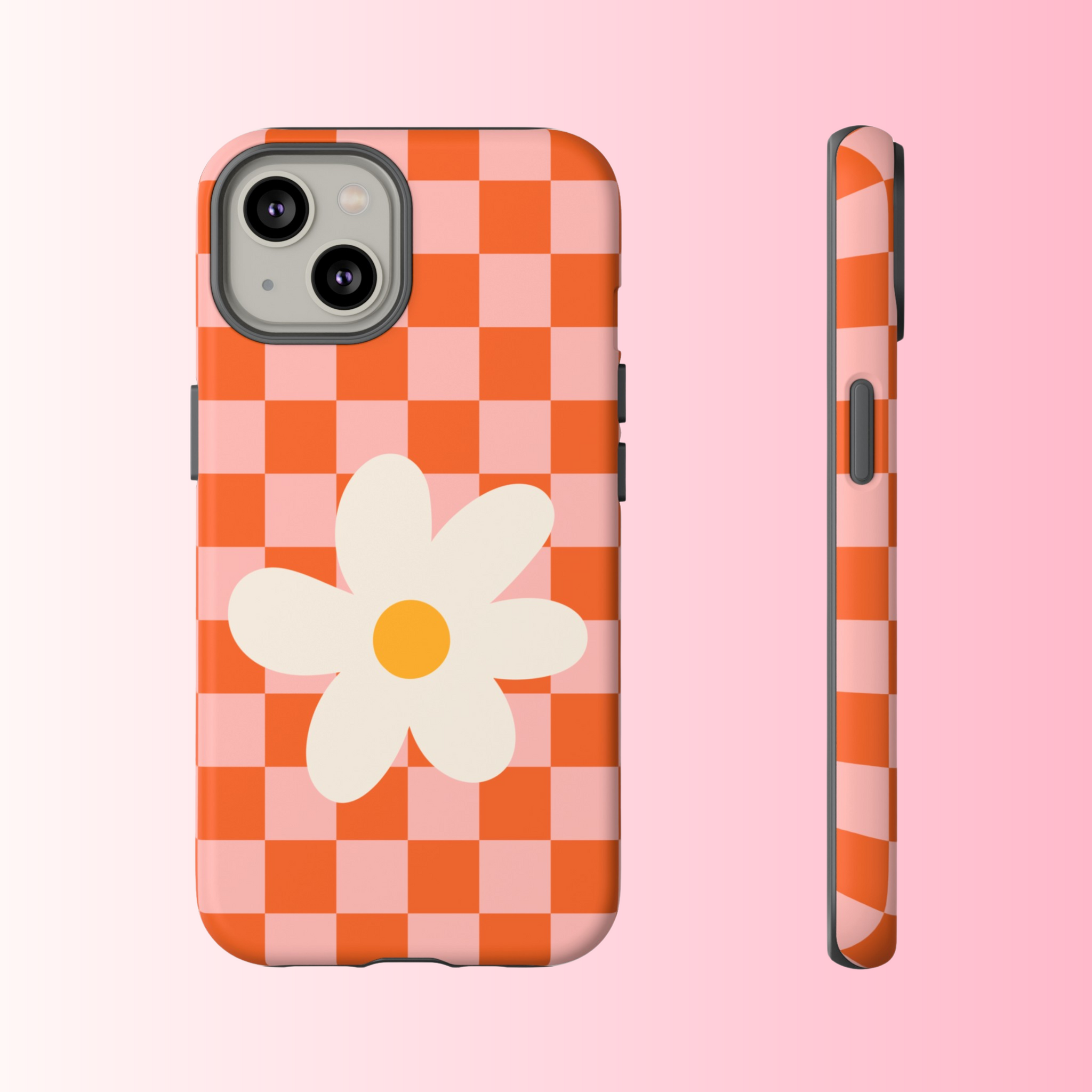 Daisy Check Phone Case – Prints by Milly